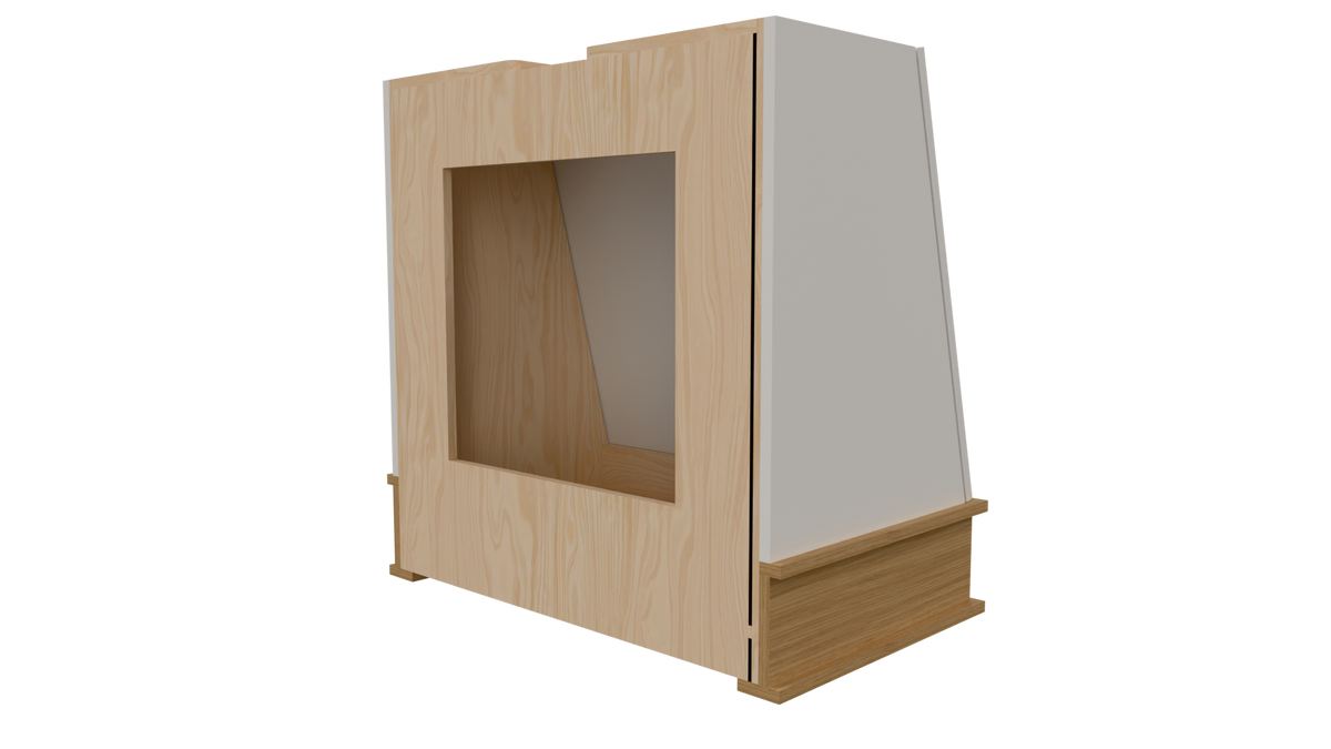 Range Hood | Tapered MDF Door